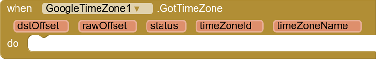 GoogleTimeZone Extension - Extensions - MIT App Inventor Community
