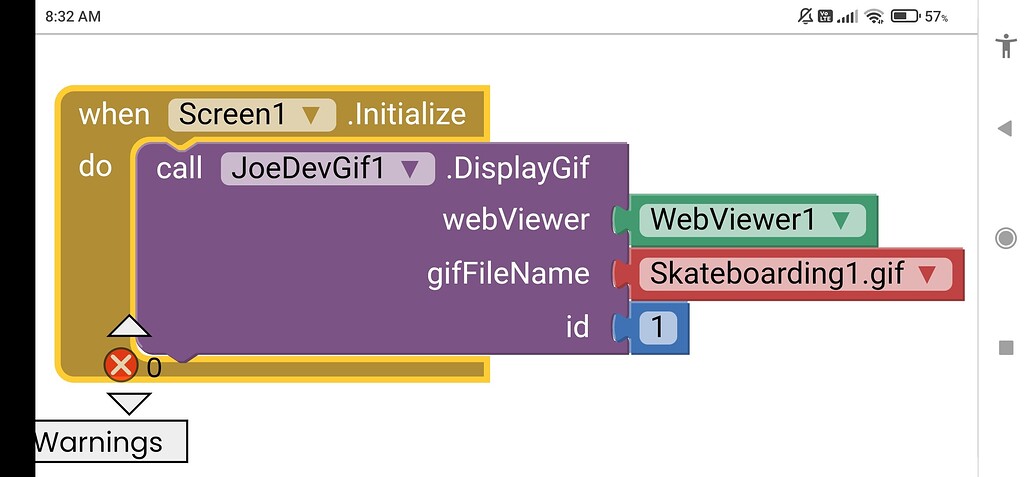 GIF - Show gifs and click on them. - Extensions - MIT App Inventor ...