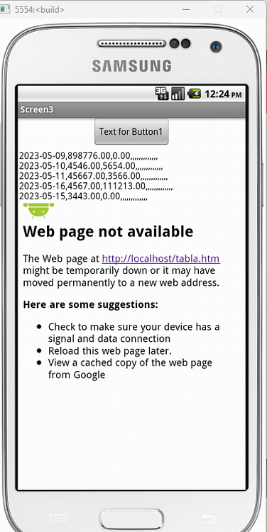 Web page not available - General Discussion - MIT App Inventor Community