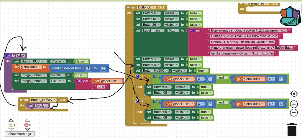 Dice procedure help - MIT App Inventor Help - MIT App Inventor Community