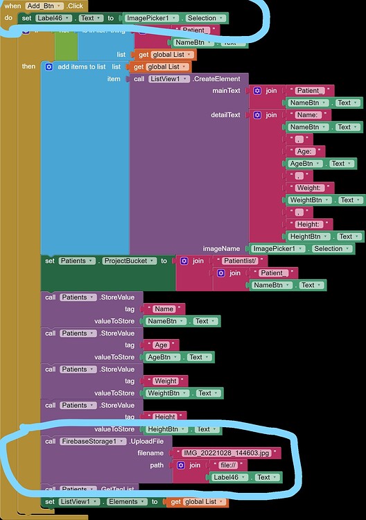 Storingviewing And Deleting List And Then Sorting In Firebase Mit App Inventor Help Mit App