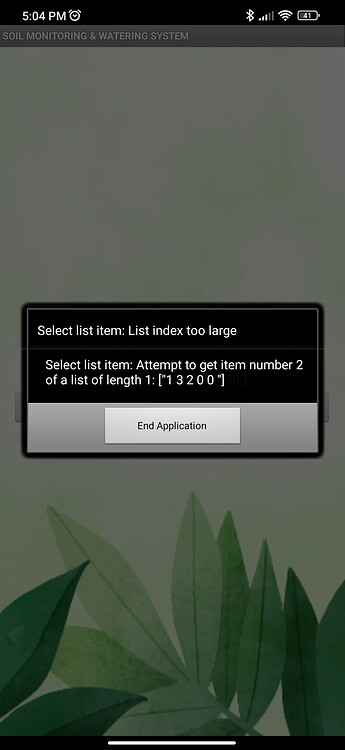 Select List Item List Index Too Large Mit App Inventor Help Mit App Inventor Community