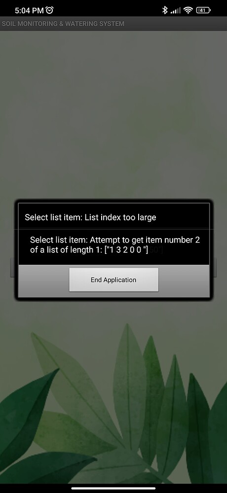 Select list item: List index too large! - MIT App Inventor Help - MIT App Inventor Community