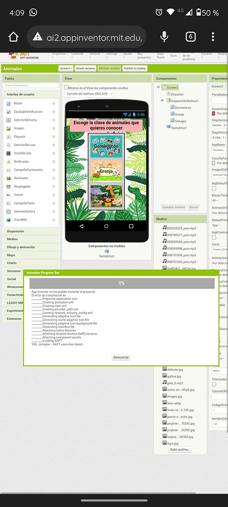 Me manda error al instalar la aplicación (AAPT error) - MIT App ... Me manda error al instalar la aplicación (AAPT error) - MIT App ...
