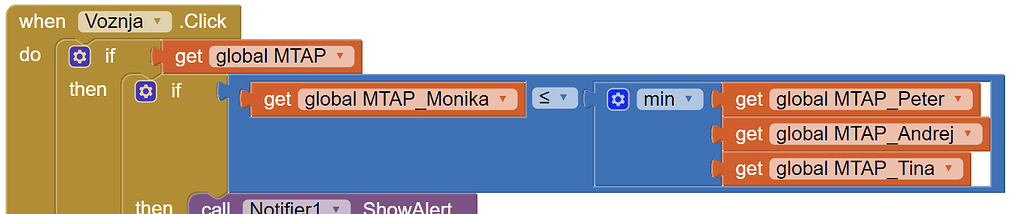 How do you make MIN work with global values? - MIT App Inventor Help ...