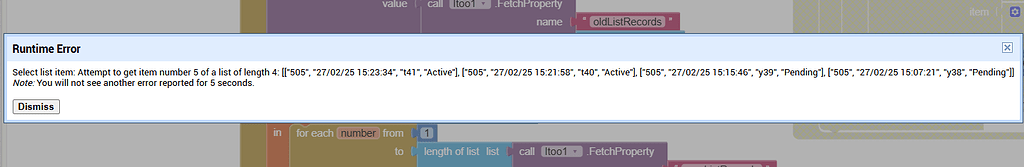 Error when manually deleting Rows from my Google Sheet - MIT App Inventor Help - MIT App ...