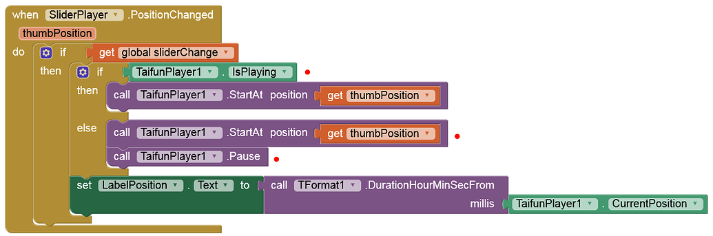Using slider to forward and backward a song - MIT App Inventor Help ...