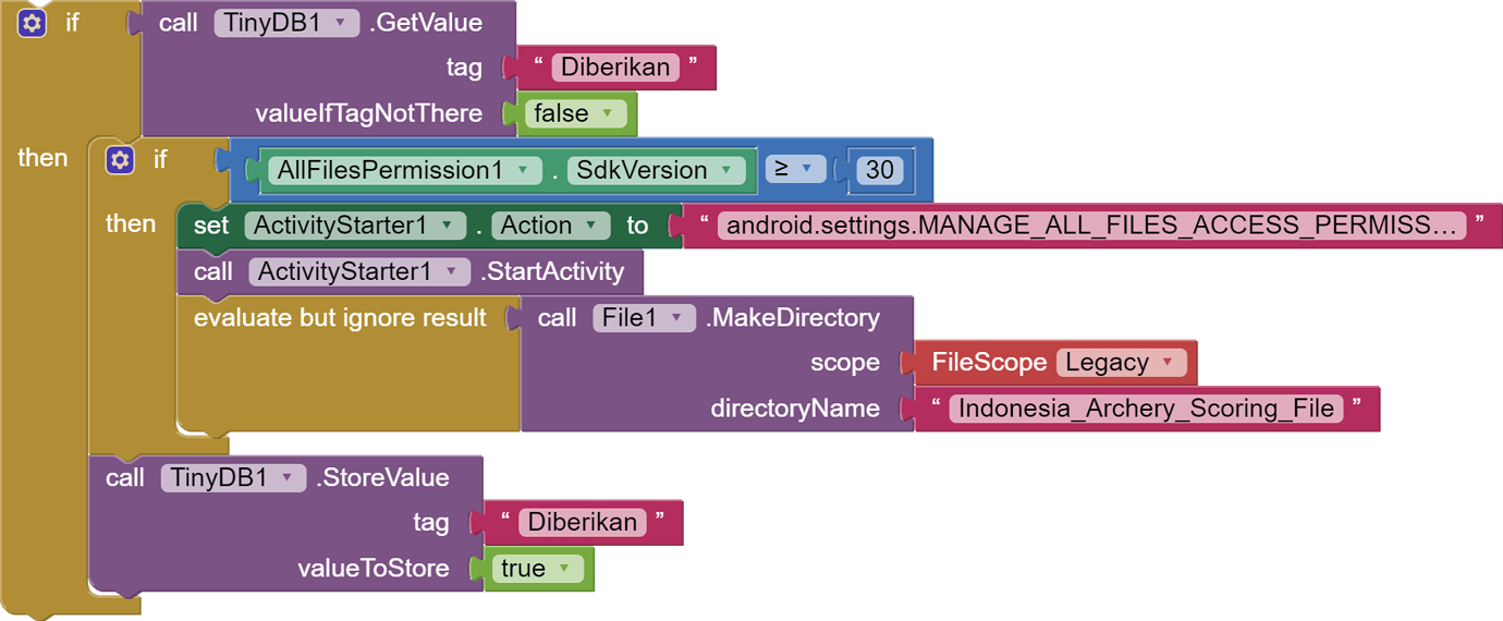 Can mit app inventor make a new folder in storage - MIT App Inventor ...