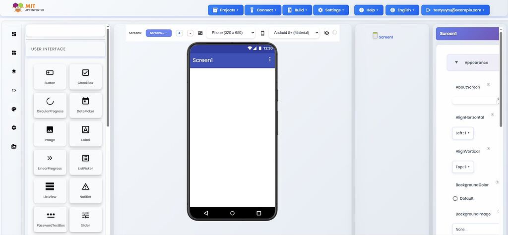 Rate my Appinventor UI - Open Source Development - MIT App Inventor ...
