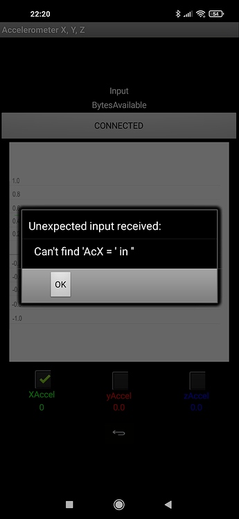 HELP - Accelerometer sensor (the actual measurements on the chart), do ...