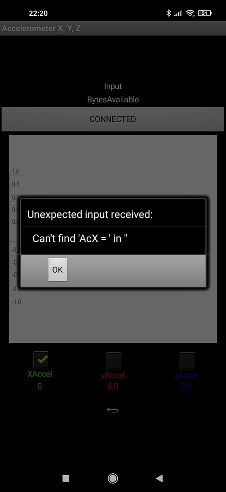 HELP - Accelerometer sensor (the actual measurements on the chart), do ...