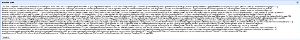 Runtime error, unable to use developer mode - MIT App Inventor Help ...