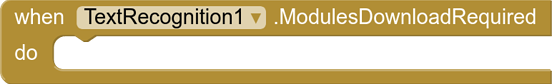 ML Kit Text Recognition Extension - Extensions - MIT App Inventor Community