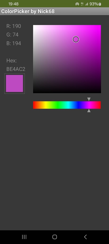My color pickers - App Showcase - MIT App Inventor Community