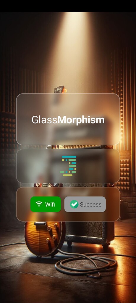 Glass Morphism - Effect on HVArrangement - Extensions - MIT App Inventor Community