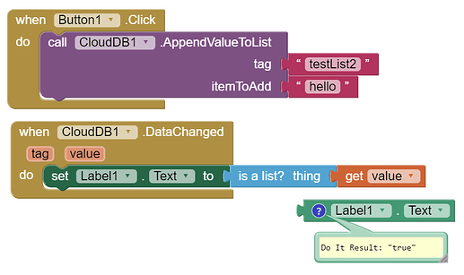 Chat with push notification (CloudDB and Itoo) - Tutorials and Guides - MIT App Inventor Community