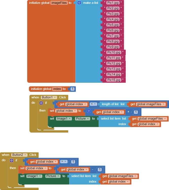 How Many Images Can You Put In A Programma List MIT App Inventor Help