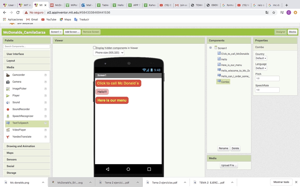 The language of the Text To Speech App is weird - MIT App Inventor Help - MIT App Inventor Community