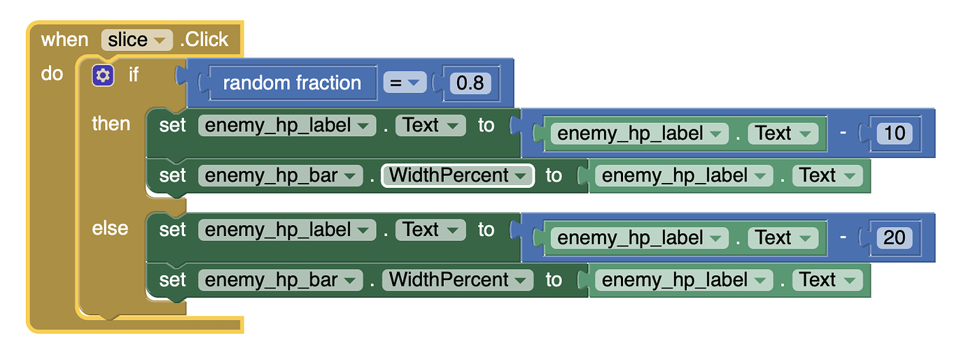 I'm creating a game where you can fight - MIT App Inventor Help - MIT ...