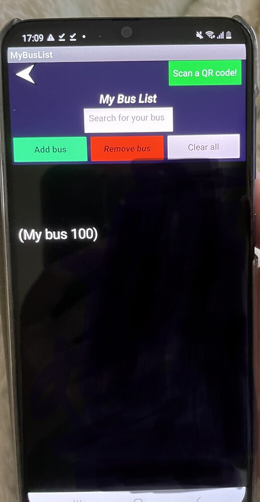 Qr Code Scanner That Scans Custom Qr Code And Generates Text In A List
