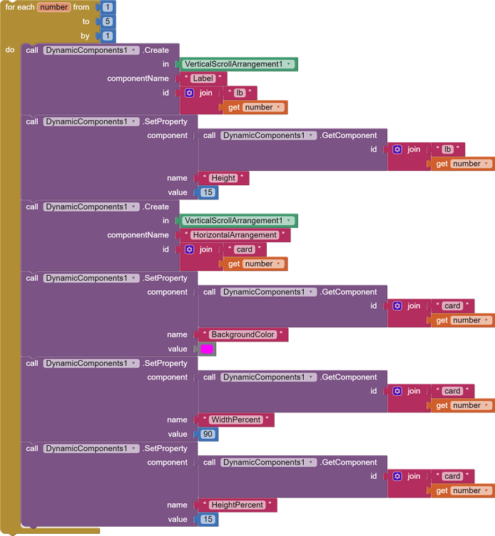 how-do-you-add-space-between-two-dynamic-components-mit-app-inventor