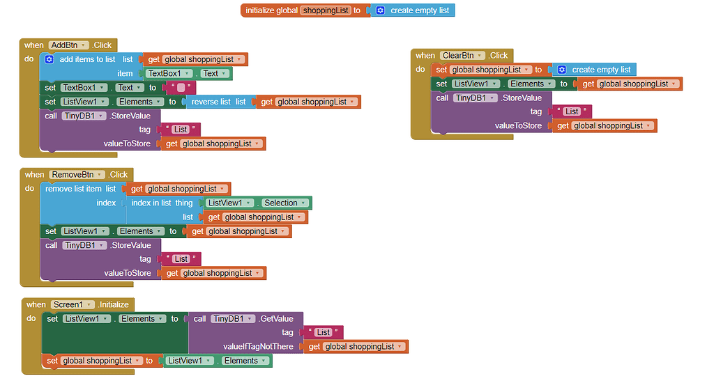 Confirm Delete List Mit App Inventor Help Mit App Inventor Community