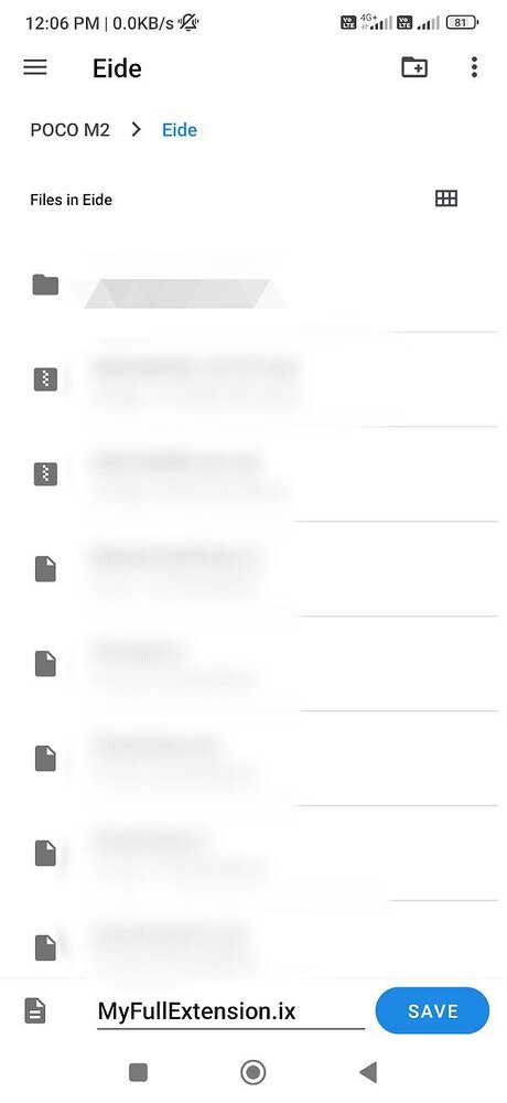 How To Create Extension Java Code Help With Chatgpt And Create Extension In Eide Mobile Device