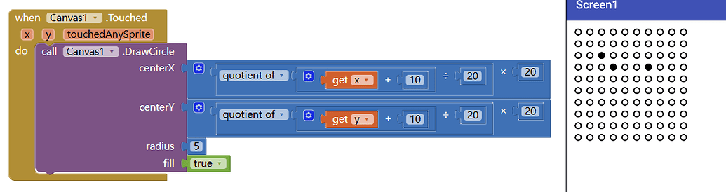 How do you fill a shape of canvas (on touch**)? - MIT App Inventor Help ...