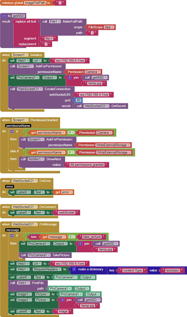 WebSocket connection failed need help - MIT App Inventor Help - MIT App Inventor Community
