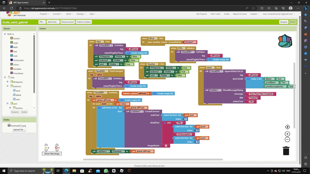 Social media ?!? - MIT App Inventor Help - MIT App Inventor Community
