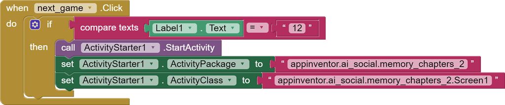 Open another app after finishing the first app - MIT App Inventor Help ...