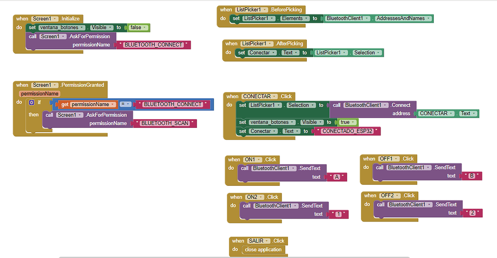 Error 503: Bluetooth and ESP32 - MIT App Inventor Help - MIT App Inventor Community