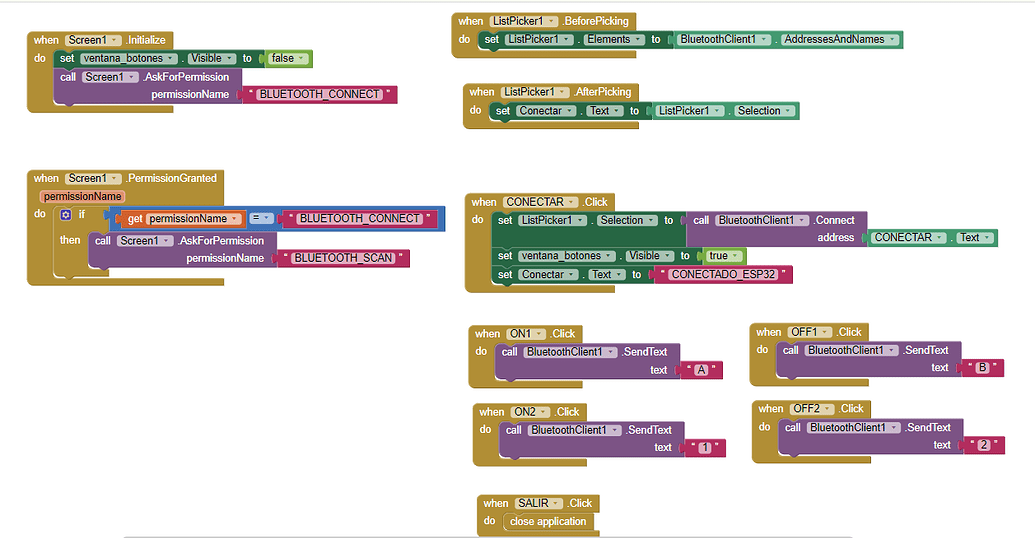 Error 503: Bluetooth and ESP32 - MIT App Inventor Help - MIT App ...