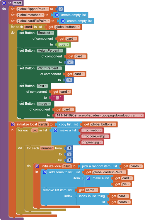 Memory Game for Class - MIT App Inventor Help - MIT App Inventor Community