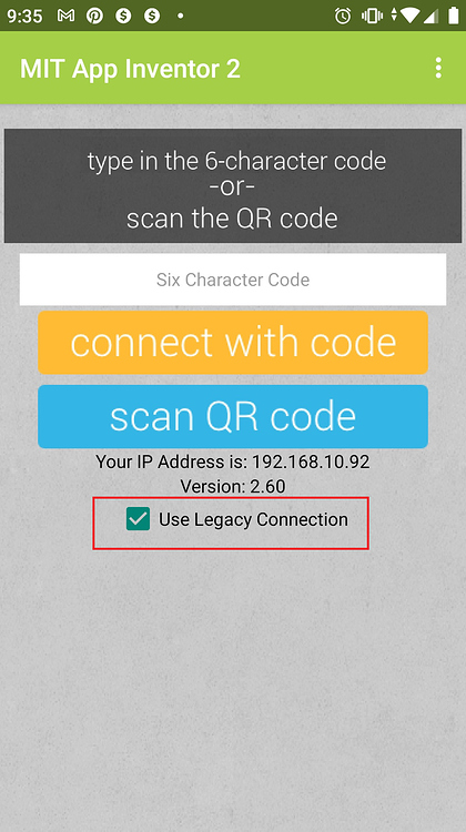 Unable to Connect to Companion with AI Companion - MIT App Inventor Help - MIT App Inventor ...