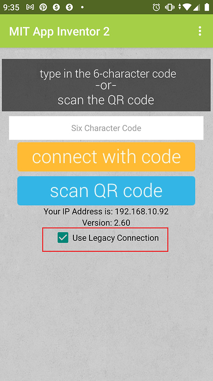 Unable to Connect to Companion with AI Companion - MIT App Inventor ...