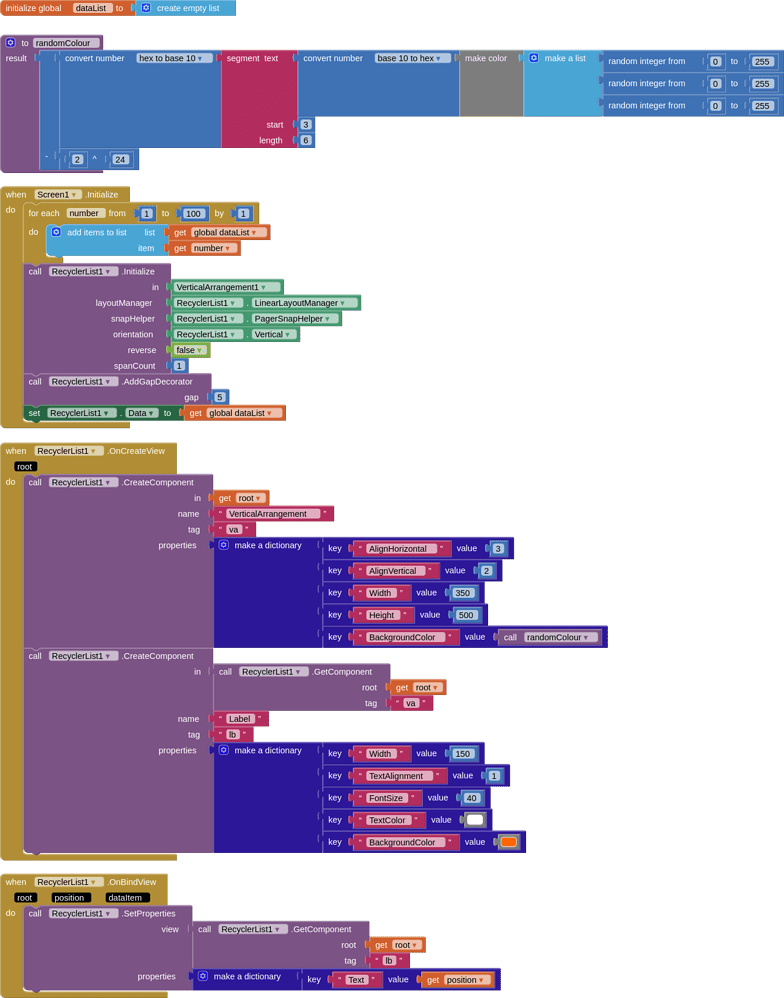 🟦 Create "Infinite" Pager - Tutorials and Guides - MIT App Inventor Community