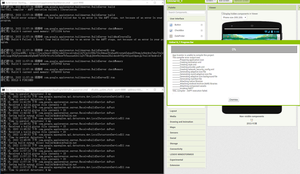 Can’t compile,but the AIstarter is working,the error as the picture,plz ...