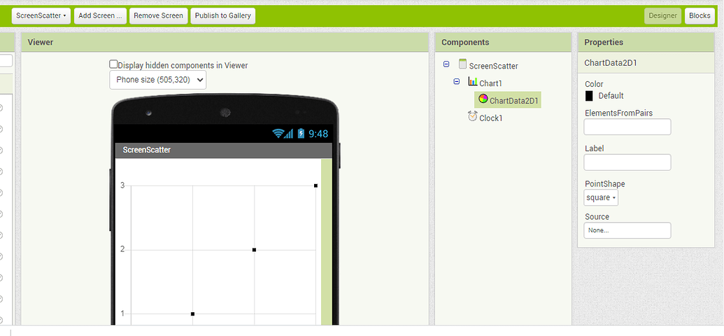 Chart component - MIT App Inventor Help - MIT App Inventor Community
