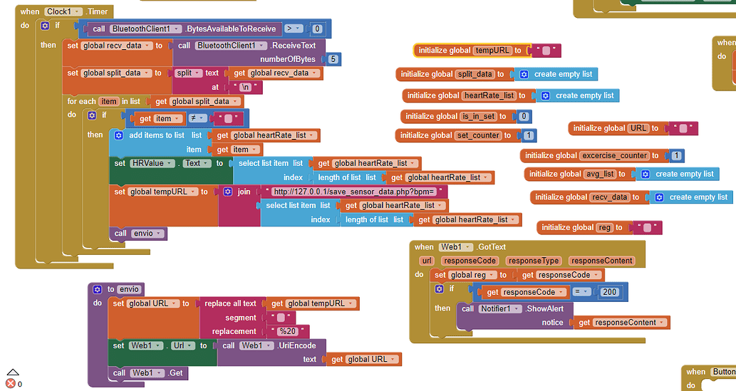 How Do You Send Data From Sensor To Database Mit App Inventor Mit App Inventor Help Mit App