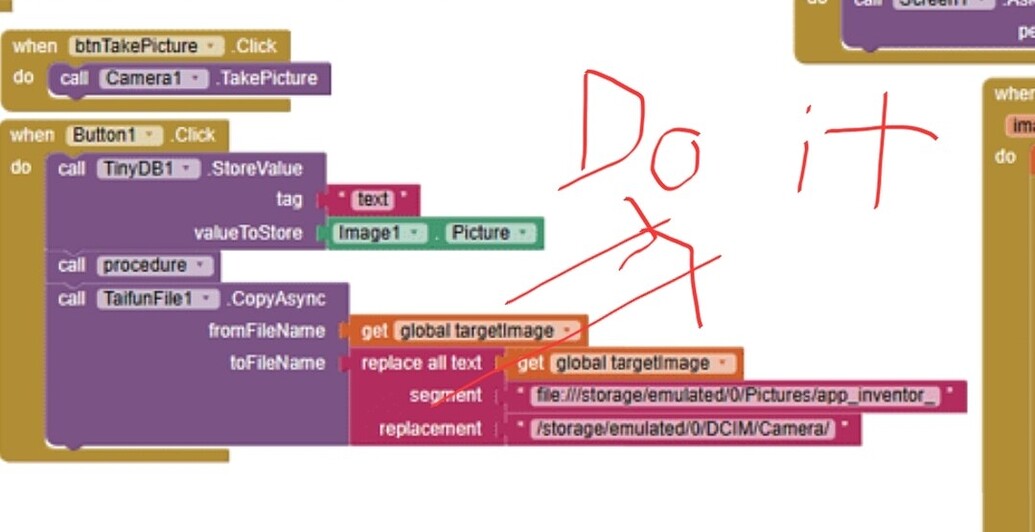 How Save a Image to own Storage with TinyDB - MIT App Inventor Help - MIT App Inventor Community