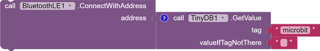 Auto connect BLE - MIT App Inventor Help - MIT App Inventor Community