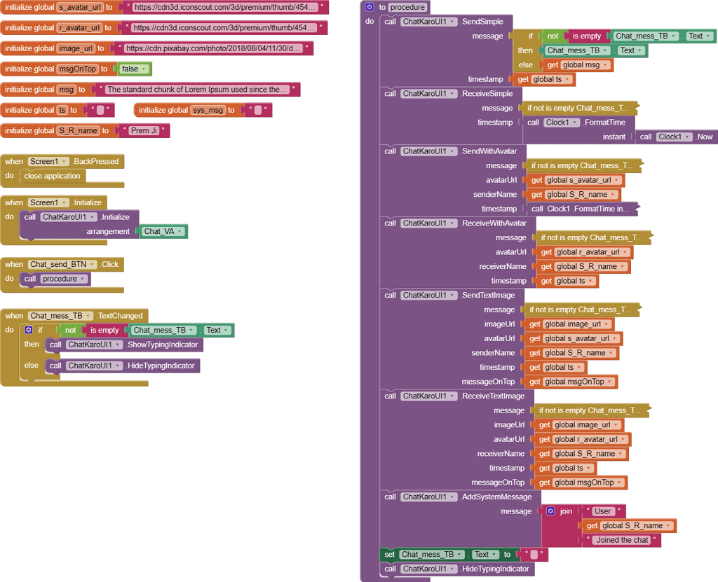 [F/OS] ChatKaroUI Extension - Advance Chat with text, images and ...