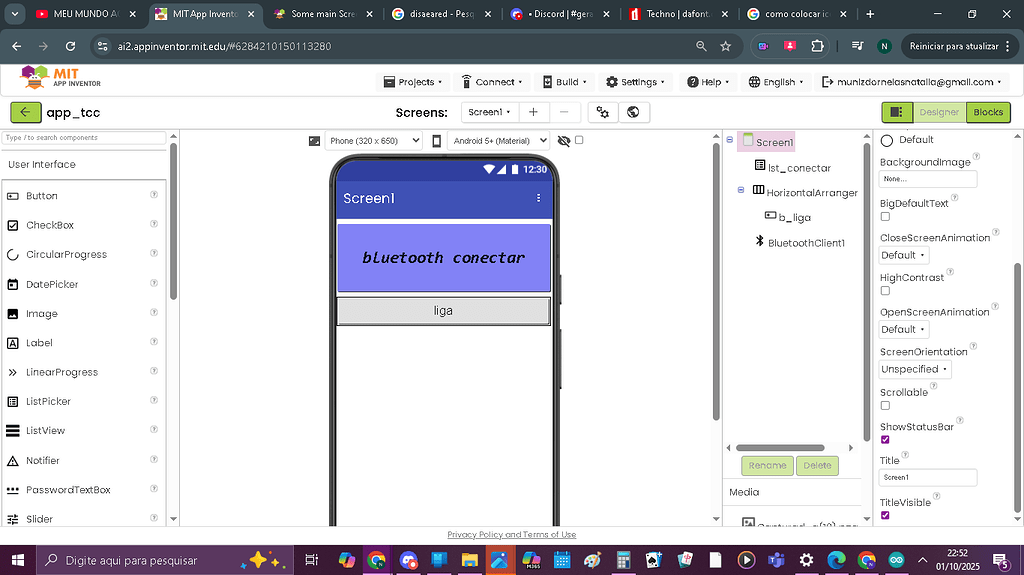 App Icon property missing in screen 1 - MIT App Inventor Help - MIT App ...