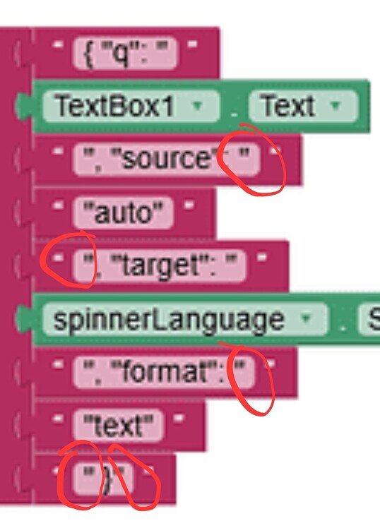 Issues with JSON Formatting for Google Translate API - MIT App Inventor ...