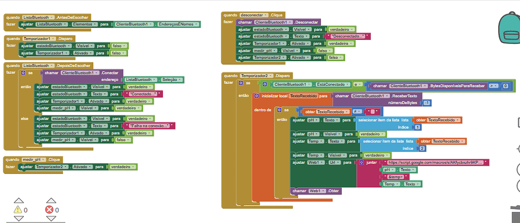 How do you receive data from the ESP32 for the application? - MIT App ...