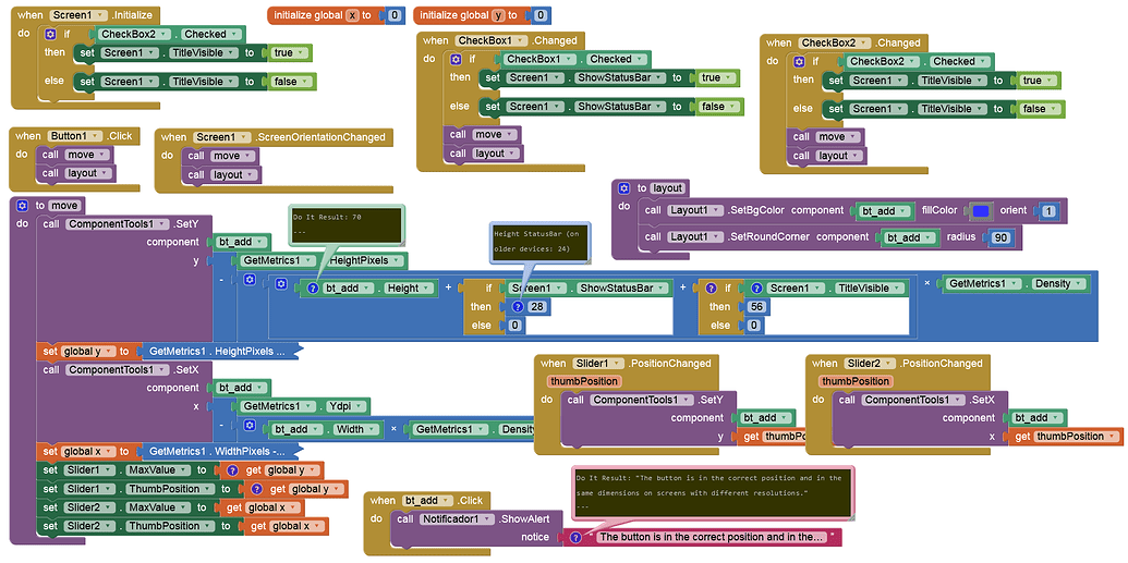 Get Device Metrics → DisplayMetrics │ Resolution - Density - Font scaling - Extensions - MIT App ...