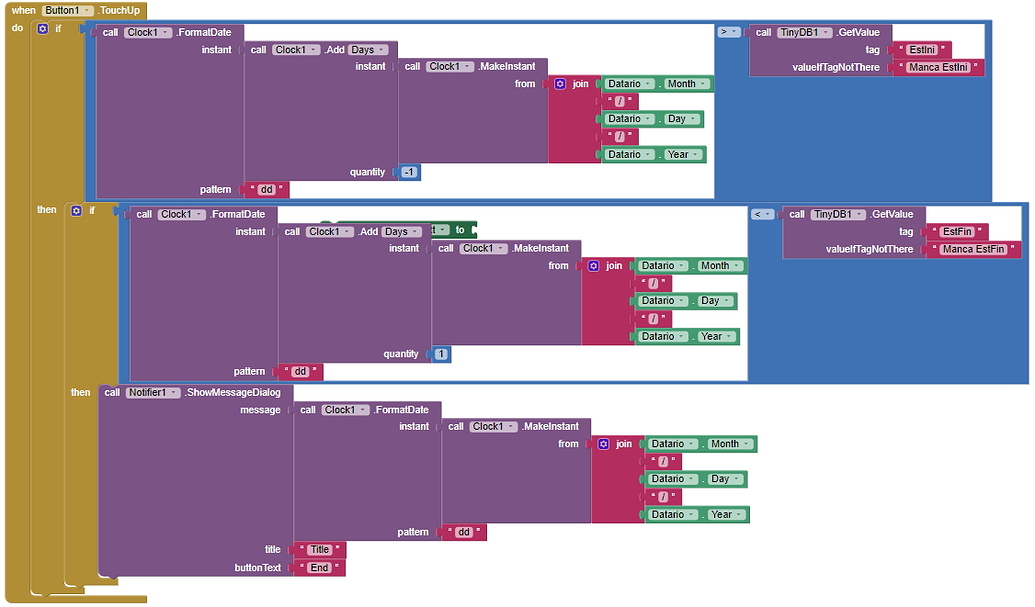 Sum with dates of date-picker - MIT App Inventor Help - MIT App ...