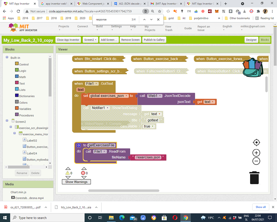 Web json text decode - MIT App Inventor Help - MIT App Inventor Community