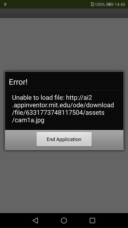 Unable to load file from assets - Bugs and Other Issues - MIT App ...